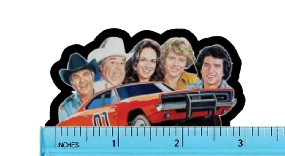 The Dukes Of Hazzard General Lee Daisy Duke Classic TV Water Resistant ...