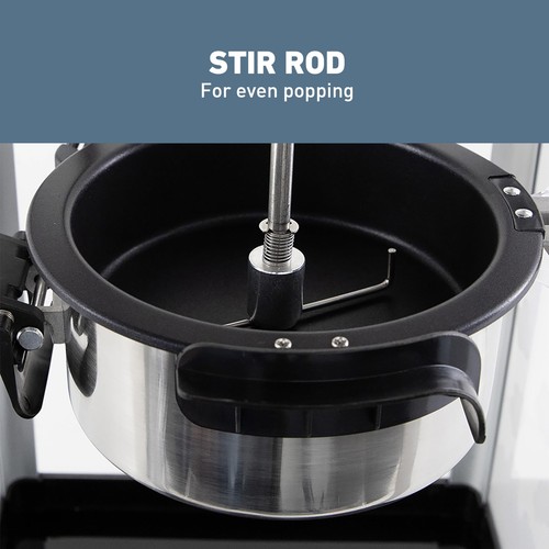 Stir Crazy Movie Theater Popcorn Popper, Gourmet Popcorn Maker Machine ...
