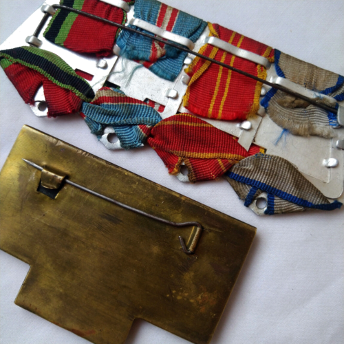 Soviet Ribbon Bar Suspension USSR Army military uniform Veteran WW2 ...