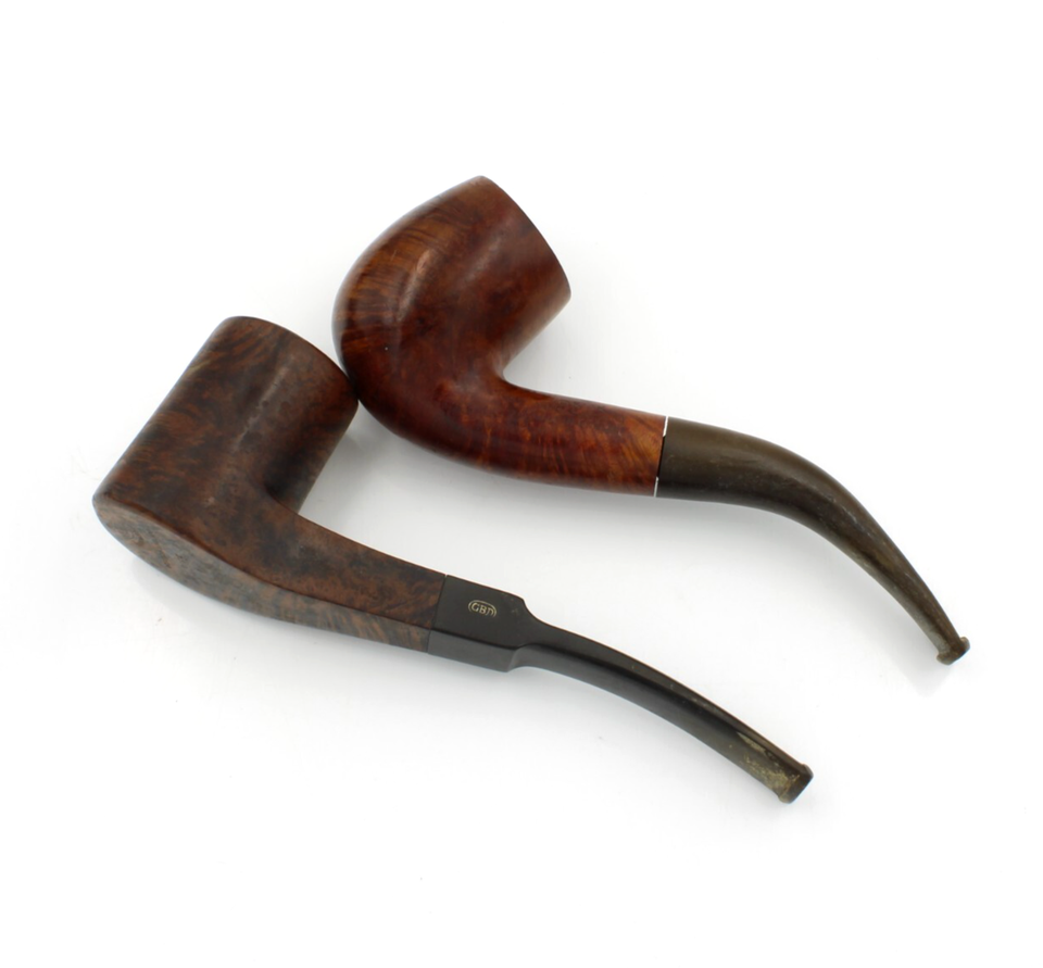 Vintage E. Wilke Barclay-Rex Orlik Stamford Tobacco Smoking Pipes Lot ...