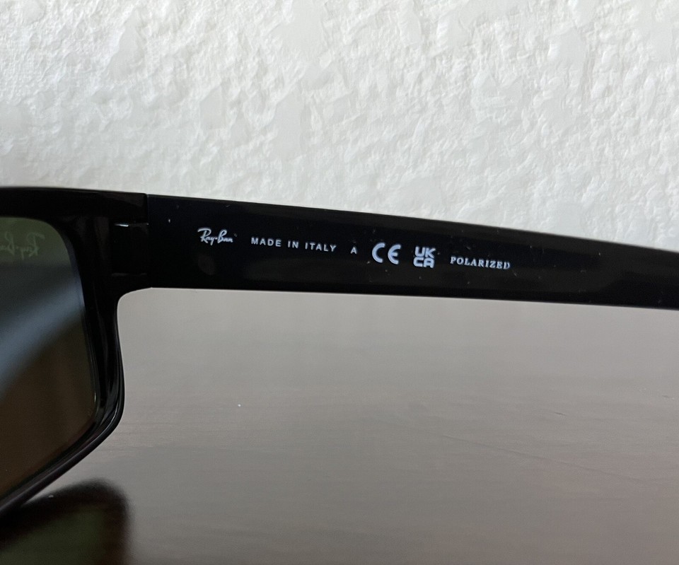 Ray-Ban RB4151 140 mm Anti-Reflective Rectangular Sunglasses - Black ...