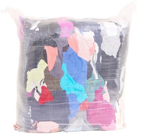 10 KG Mixed Cotton Recycled Bag of Rags - Workshop Panel shop Cleaning ...