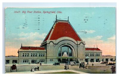 SPRINGFIELD, OH Postcard - 3947 BIG FOUR STATION SPRINGFIELD | eBay