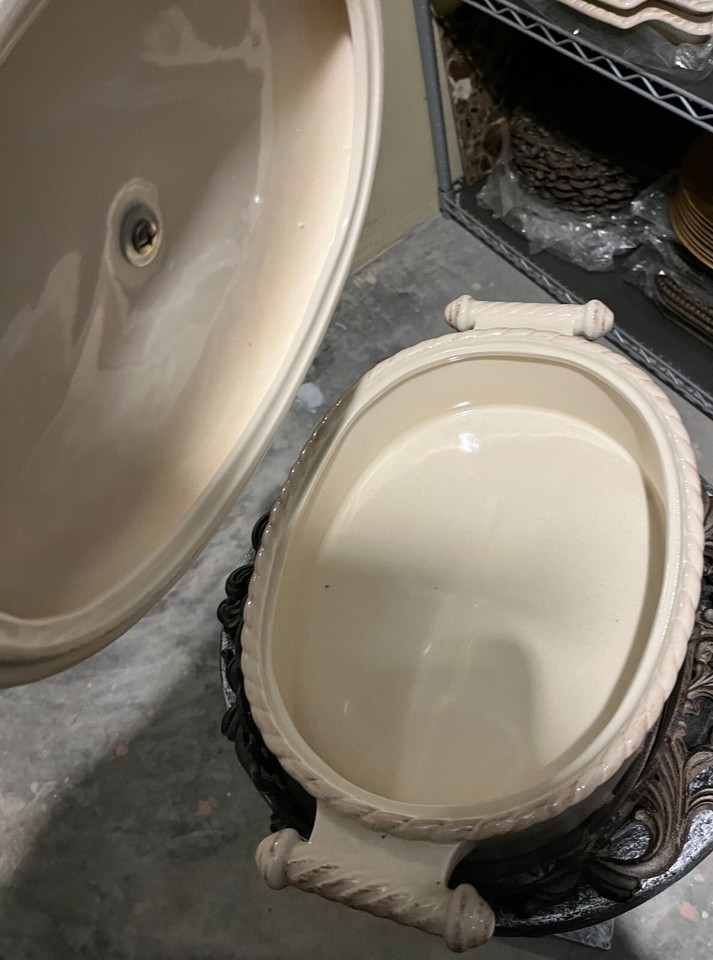 Gracious Goods Stoneware Casserole Dish with lid | eBay