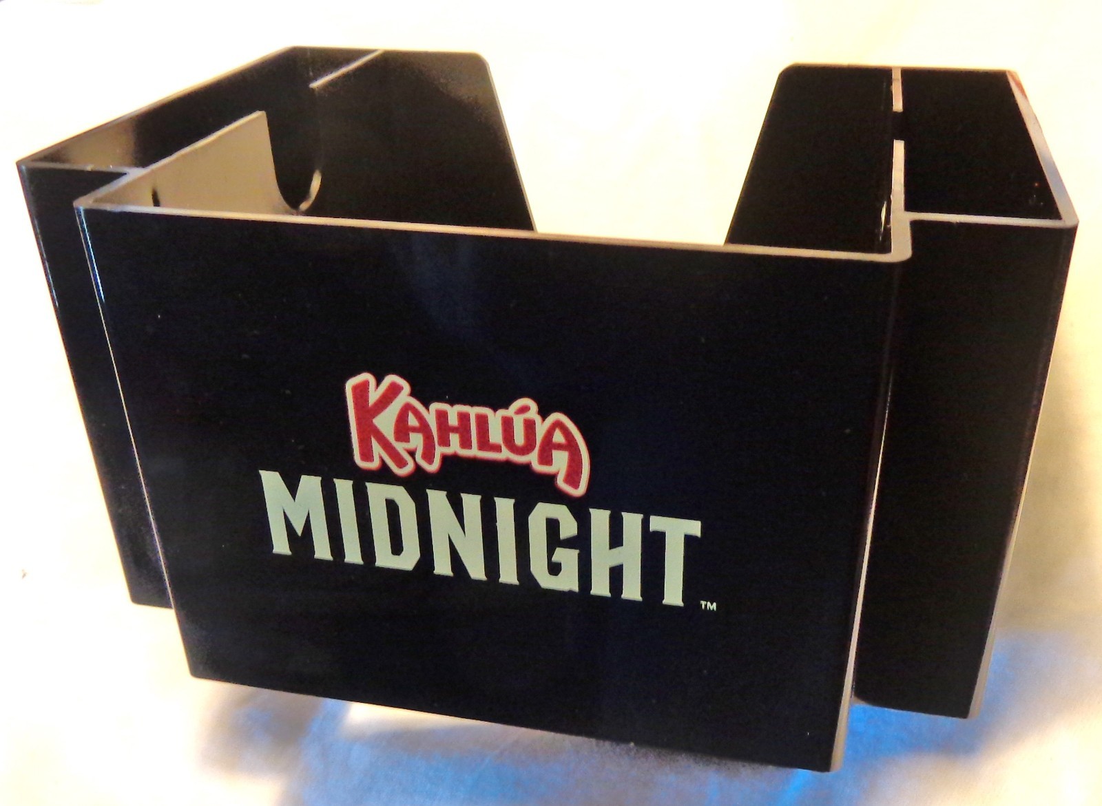 Kahlua Midnight Bar Caddy - Napkin, Straw, Swizzel Holder....NEW | eBay
