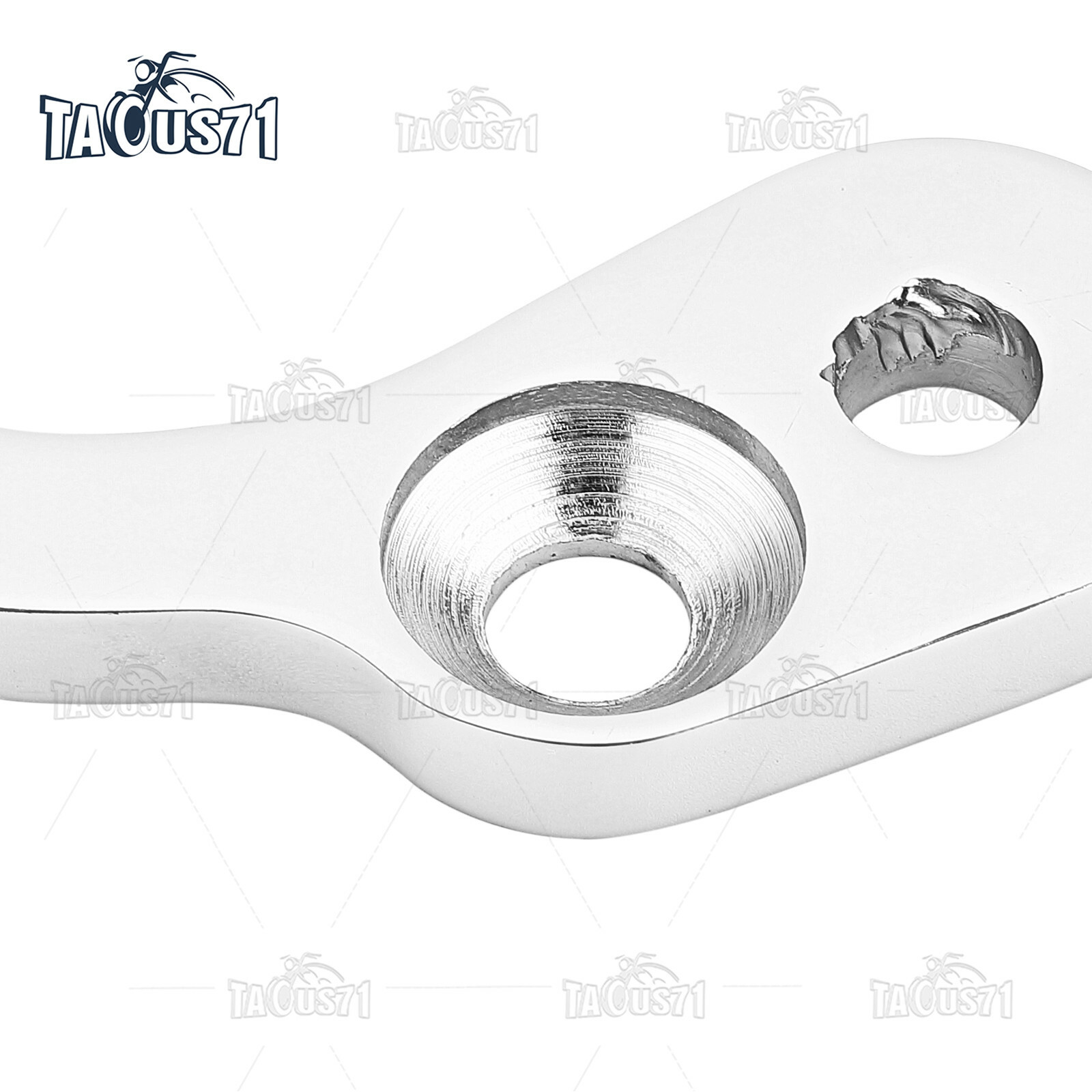 Springer Handlebar Tree Adapter Top Clamp 3.5" Wide Riser Fit For ...