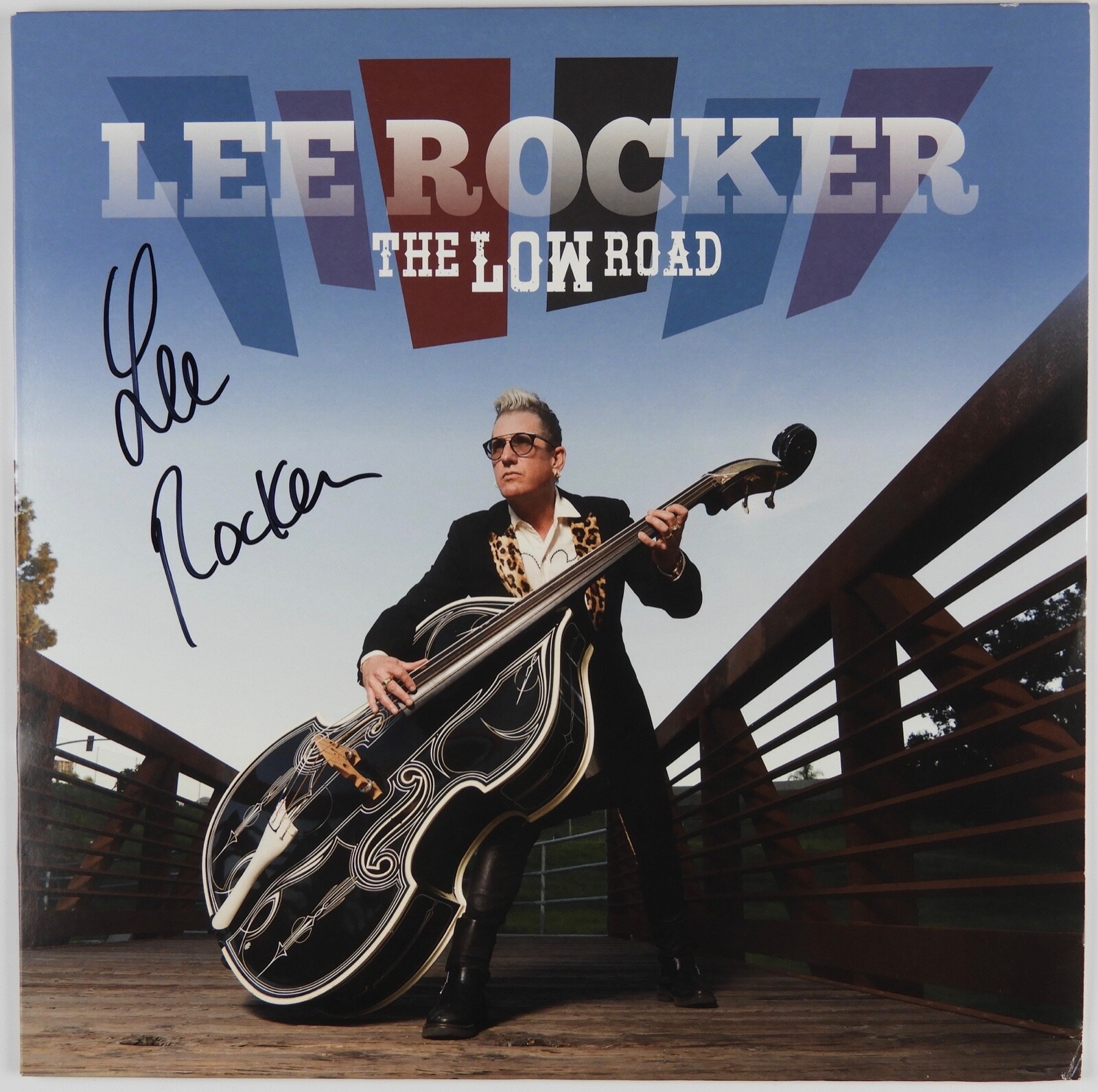 Lee Rocker JSA Signed Autograph Record Album Vinyl Stray Cats | eBay