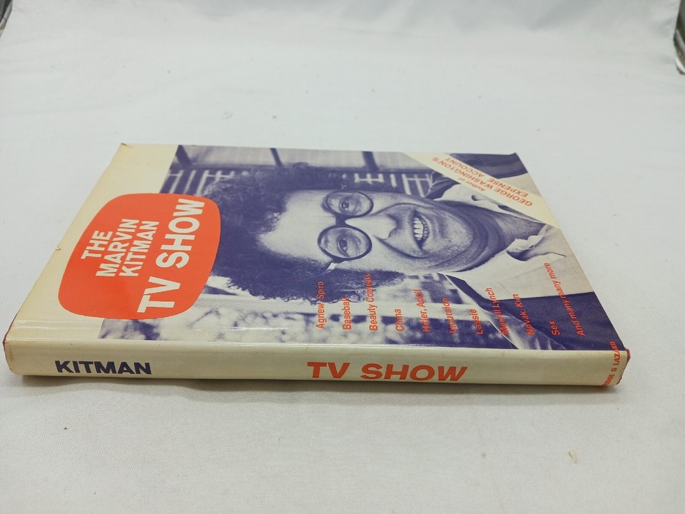 **SIGNED - The Marvin Kitman TV show Encyclopedia Televisiana Author ...