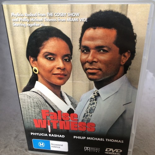 False Witness (DVD, 1989) Philip Michael Thomas, Phylicia Rashad - All ...