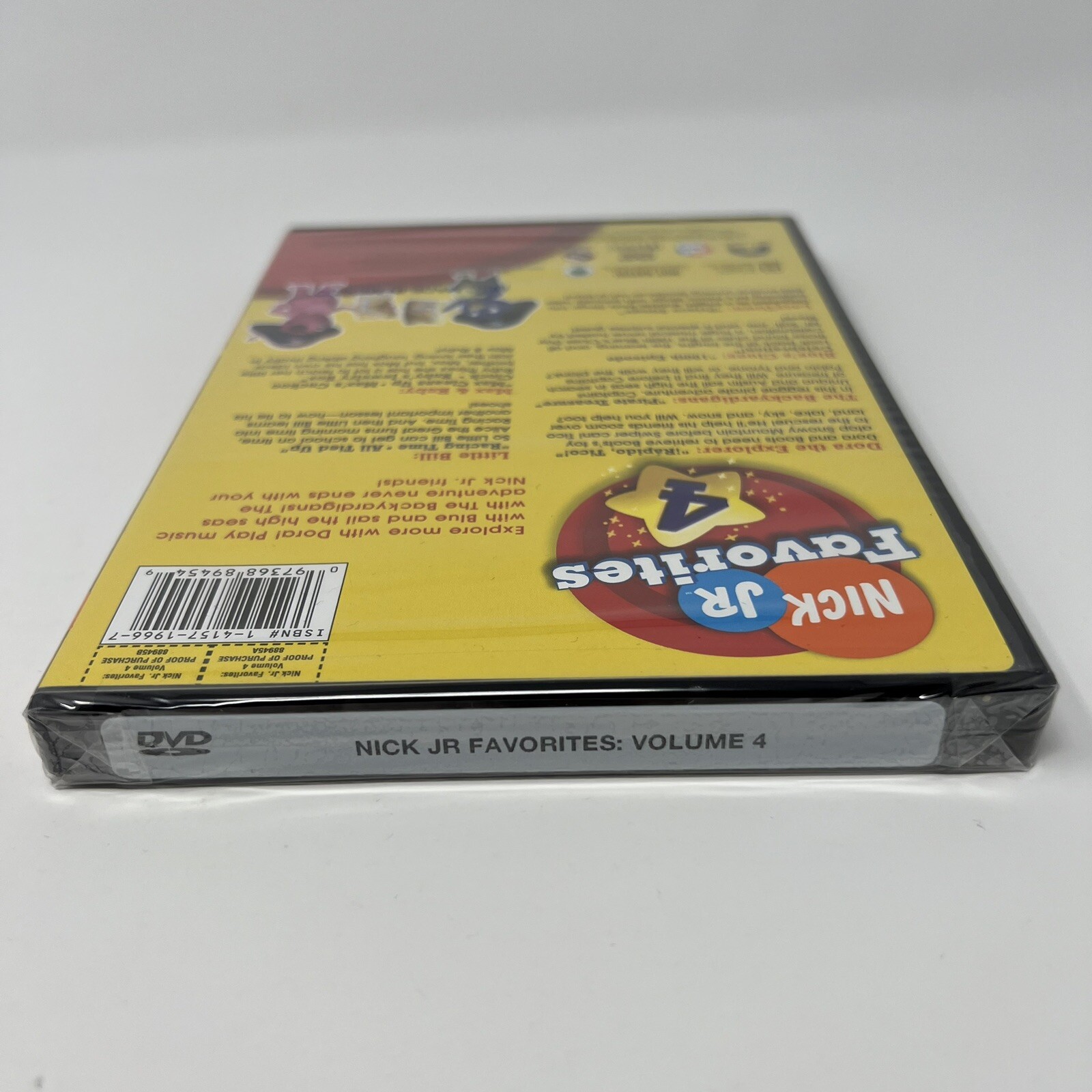Nick Jr Favorites Volume 4 Dvd Dora Grelly Usa