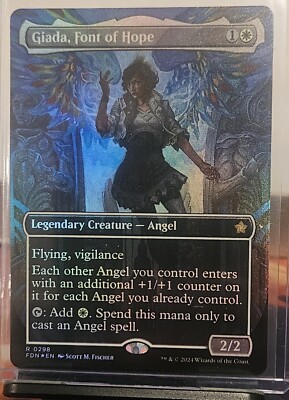 MTG: Giada, Font of Hope (Borderless Foil) - Foundation | eBay