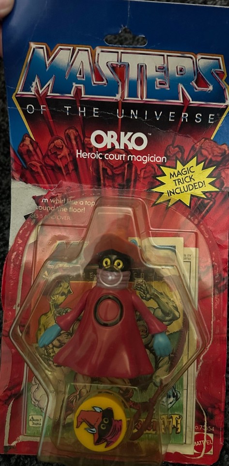 Vintage Action Figure - Masters of the Universe - Orko Figure - No ...