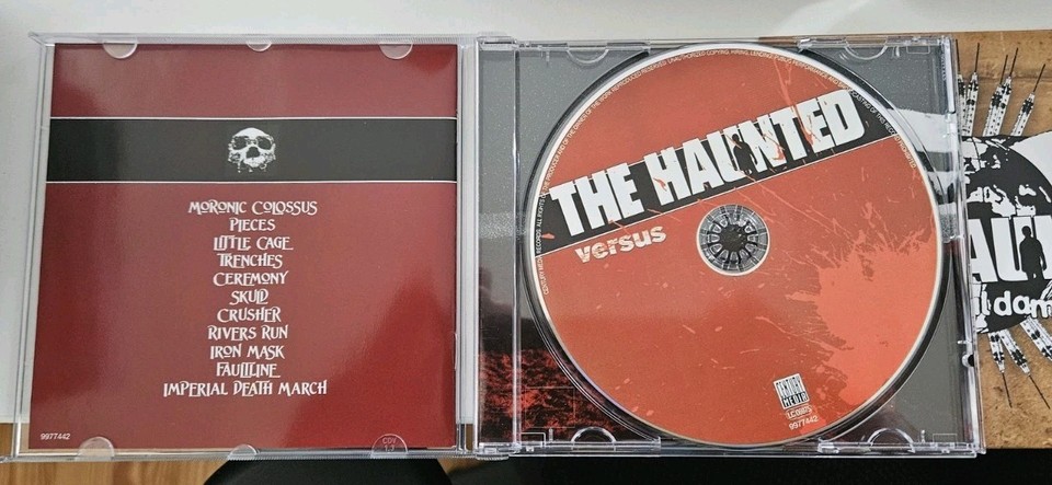 The Haunted Versus Limited Box Set Sticker Guitar-pick Metal CD Musik ...