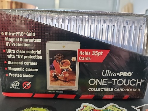 10 Ultra Pro ONE TOUCH MAGNETIC 35pt Card Holder Display Case Two Piece 81575 UV | eBay