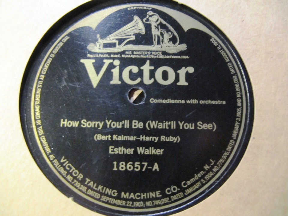 1920 BILLY MURRAY ESTHER WALKER Went in Like a Lion Came out a lamb ...