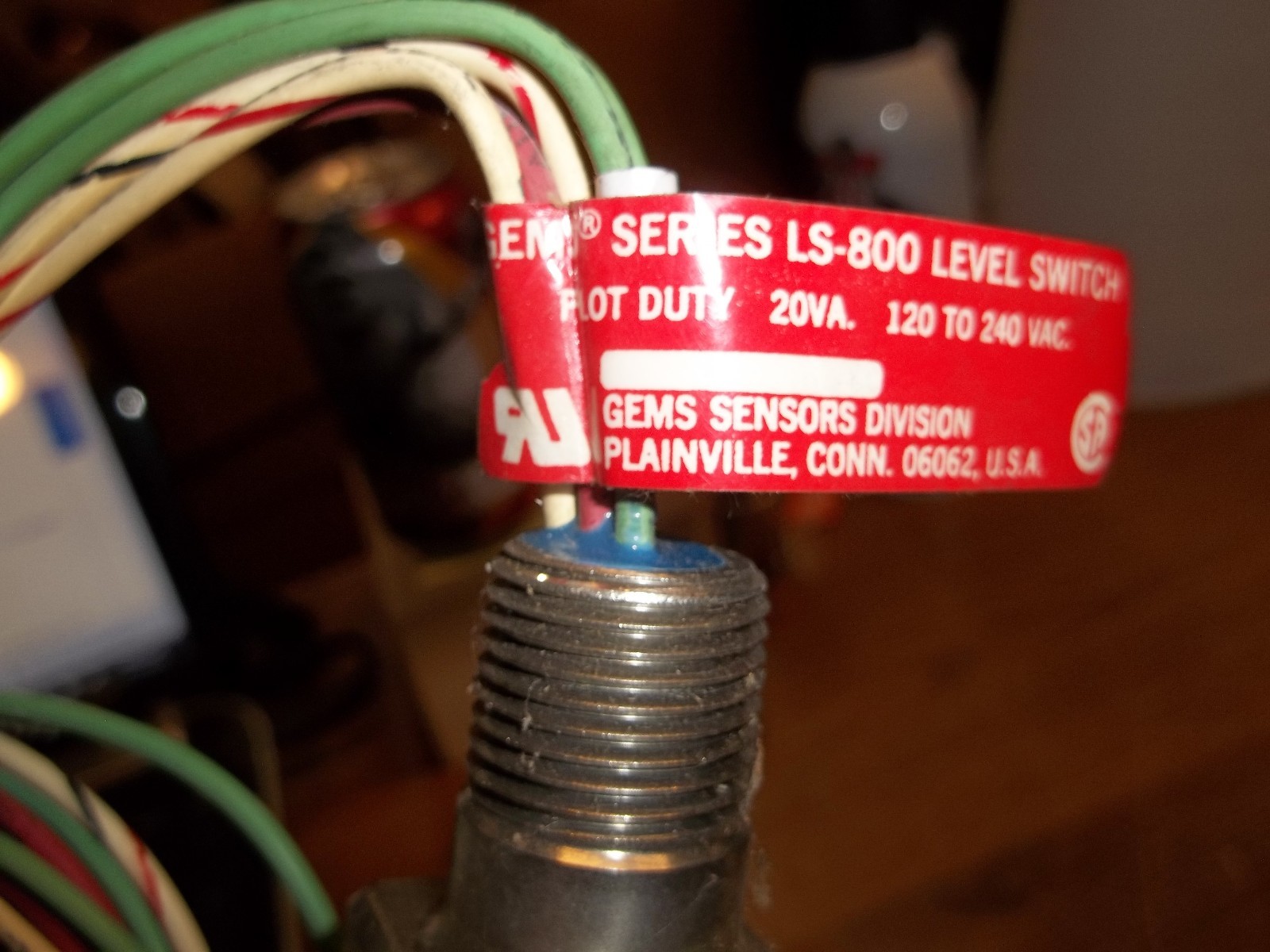 GEMS SERIES LS-800 LEVEL SWITCH PILOT DUTY 20VA 120 TO 240 VAC (I3) | eBay