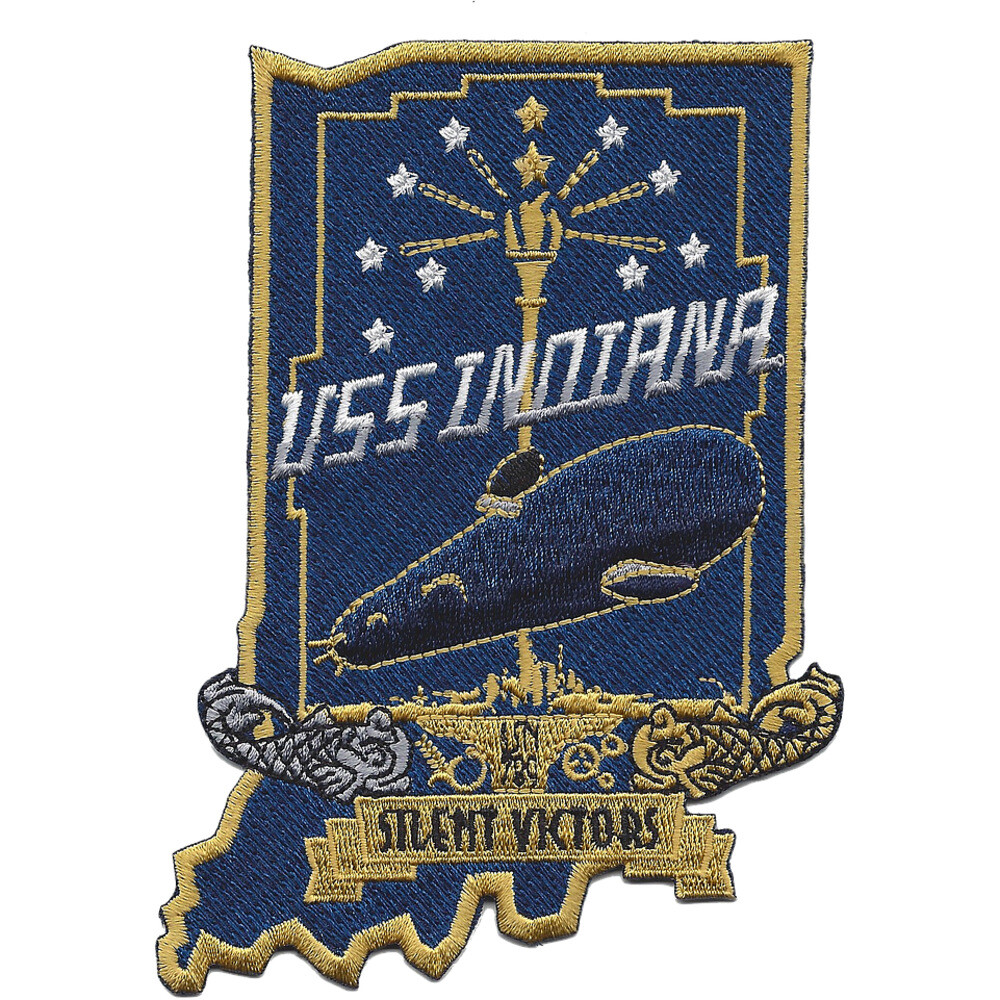 USS Indiana SSN 789 Patch | eBay