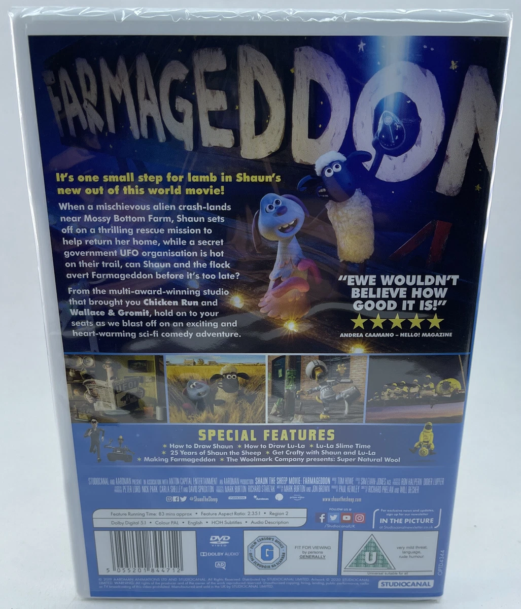 Shaun The Sheep Movie Farmageddon Dvd Release Date Flash Sales ...
