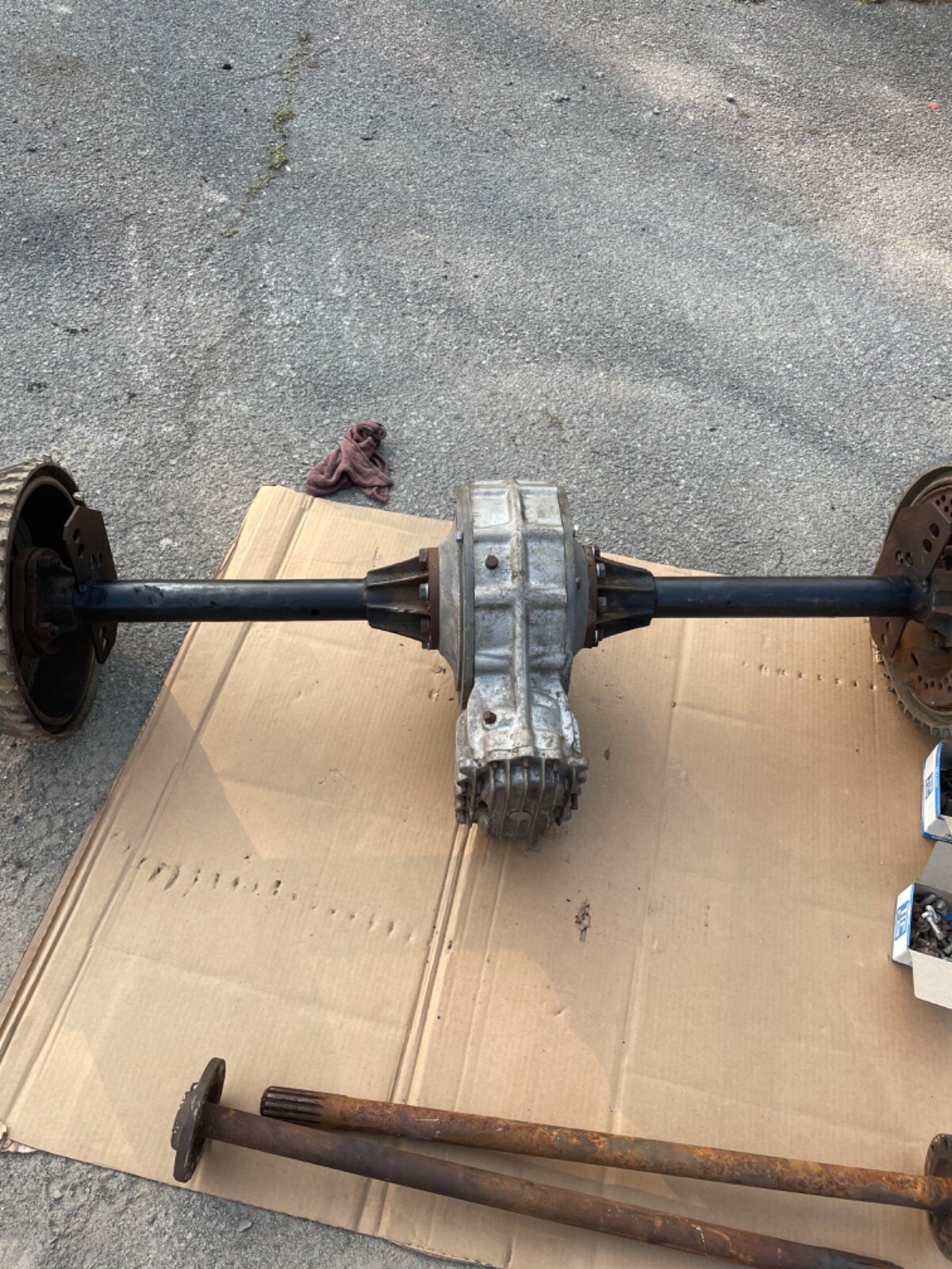 Quickchange Rear End Halibrand 301 Bells Tubes Hubs Circle Track Race ...