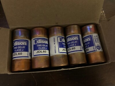 Eaton Edison JLD60 60 Amp 600V Class J Time Delay Fuse New Quantity Of ...