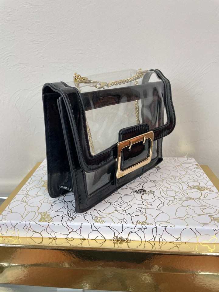 Stadium Approved Clear Crossbody Purse | Gameday Purse | Transparent ...
