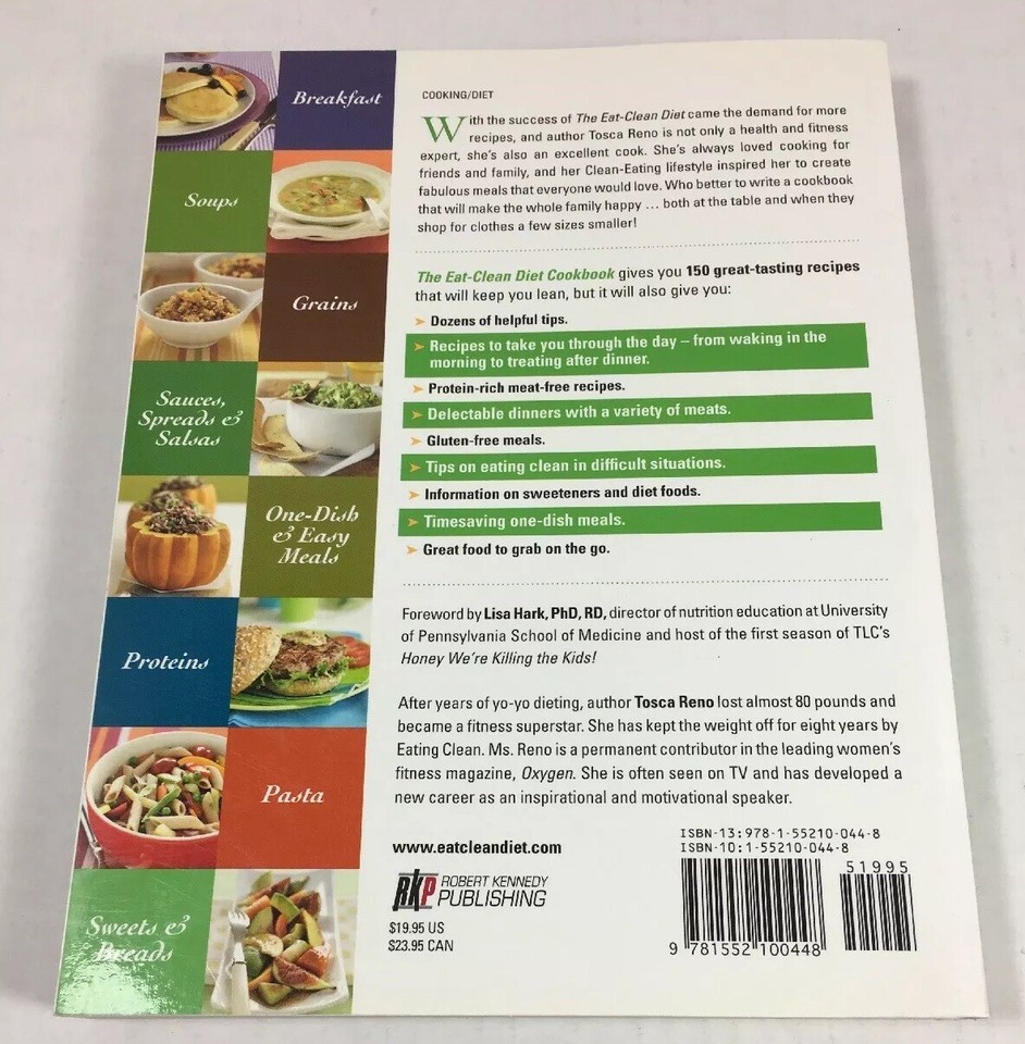Eat Clean Diet Cookbooks: The Eat-Clean Diet Cookbook [BIN A19 ...