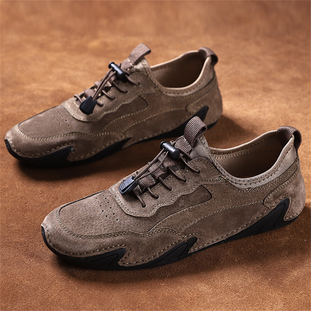 Men Breathable Casual Shoes Lighweight Sneakers Soft Comfort Driving ...