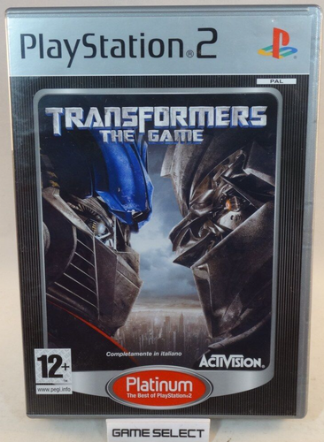 Transformers THE Game sony PS2 PLAYSTATION 2 Pal - - Original Complete ...