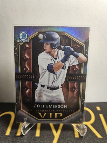 2025 Bowman Chrome Colt Emerson VIP #VIP-13 Seattle Mariners | eBay