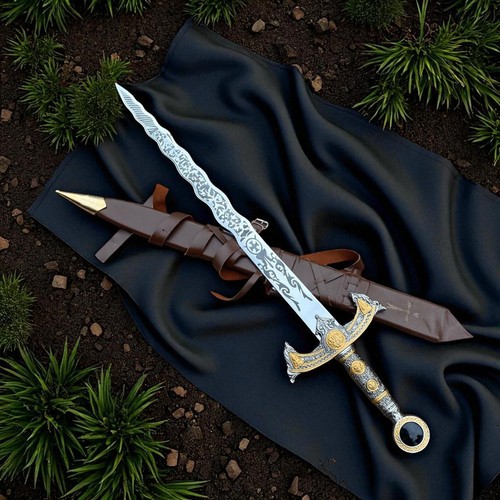 Once upon a Time Excalibur Replica Sword,Emma Swan & Killian Jones ...