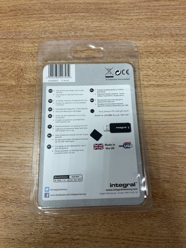 Integral Black 8GB USB Flash Drive Pen Drive - Memory Stick 8GB | eBay UK