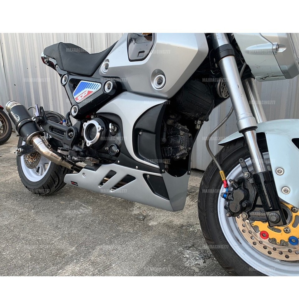 Silver Fairing Belly Pan Set SIDE FRAME BODY for Honda New Grom 2022-24 ...