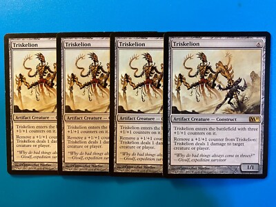 MTG 4x Triskelion Core Set 2011 M11 Modern Magic the Gathering Card x4 ...