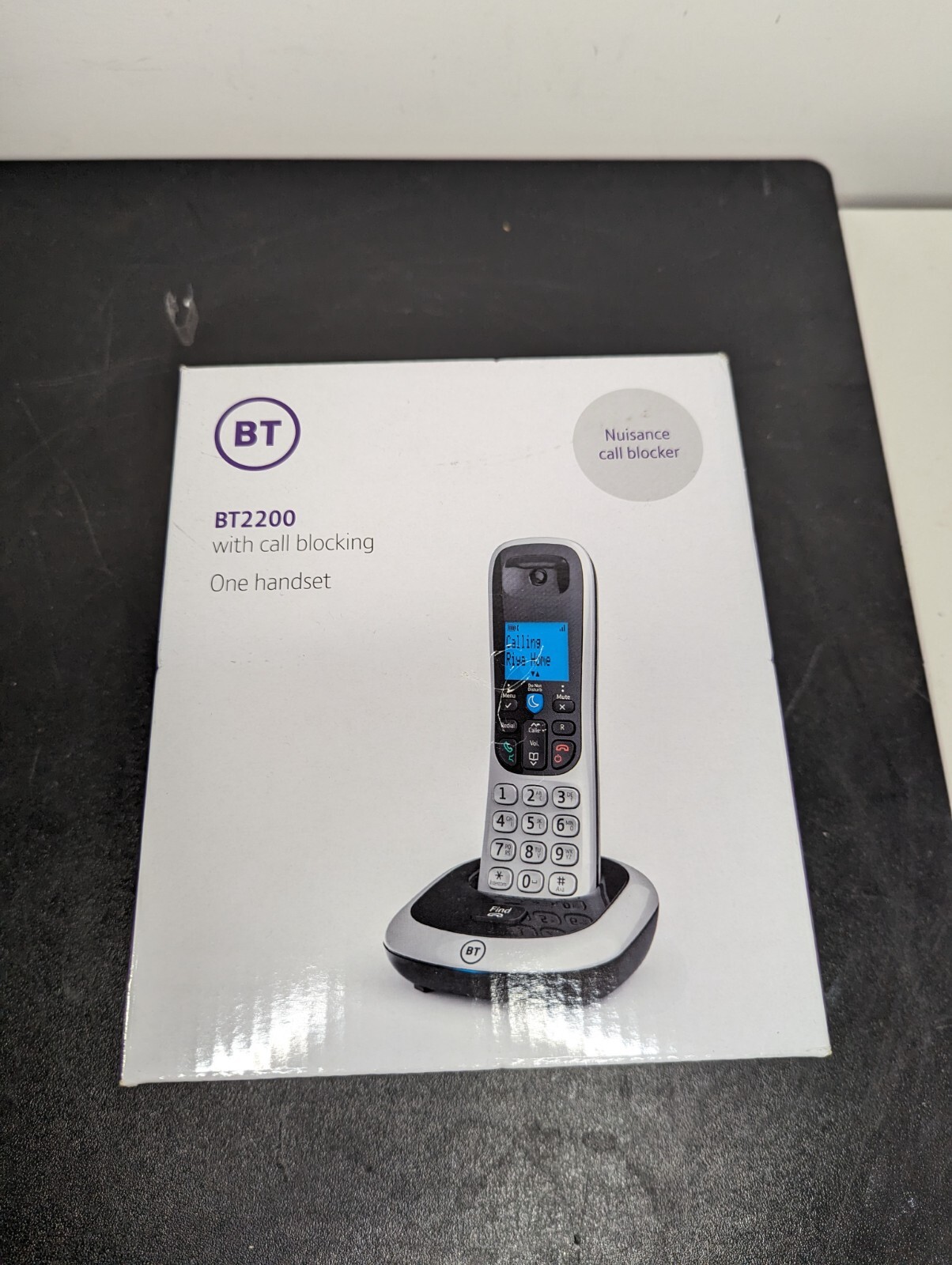BT 086902 2200 Nuisance Call Blocker Cordless Phone & Twin Handset ...