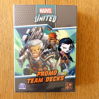 Marvel United Multiverse: Kickstarter Exclusive Promo Team Decks | eBay