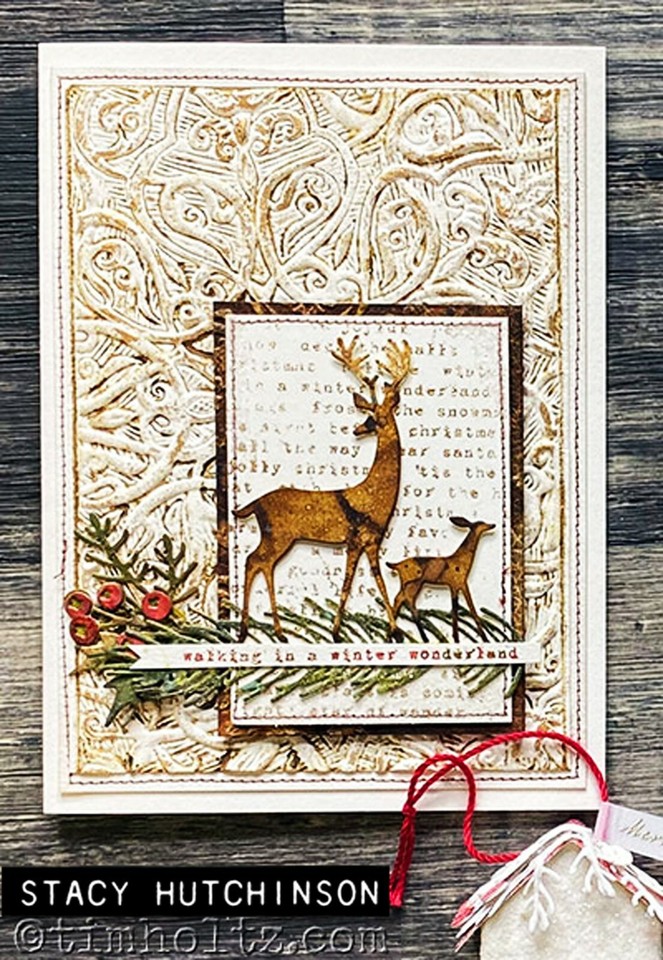 Sizzix Thinlits Darling Deer #664968 4pk set Retail $14.99 by Tim Holtz | eBay
