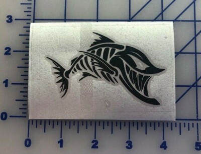 Bonefish Decal 3.5" 4.5" 5.5" Fishing Inshore Offshore Trout Bass ...