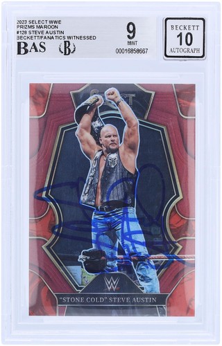Autographed Stone Cold Steve Austin Card Fanatics Authentic COA Item ...