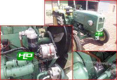 Ölfilterumbausatz MAN M.A.N Traktor Motor 9422 8613 9214 4P1 4L2 4R3 ...