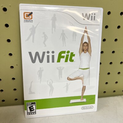 Nintendo Wii Fit Exercise Fitness Workout Cardio Yoga Video Game ...