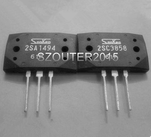 1 pair(2PCS) 2SA1494 + 2SC3858 Transistor Original NEW | eBay