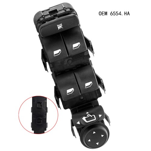 For Citroen C4 04-15 6554.HA Left Side Master Power Window Lifter ...