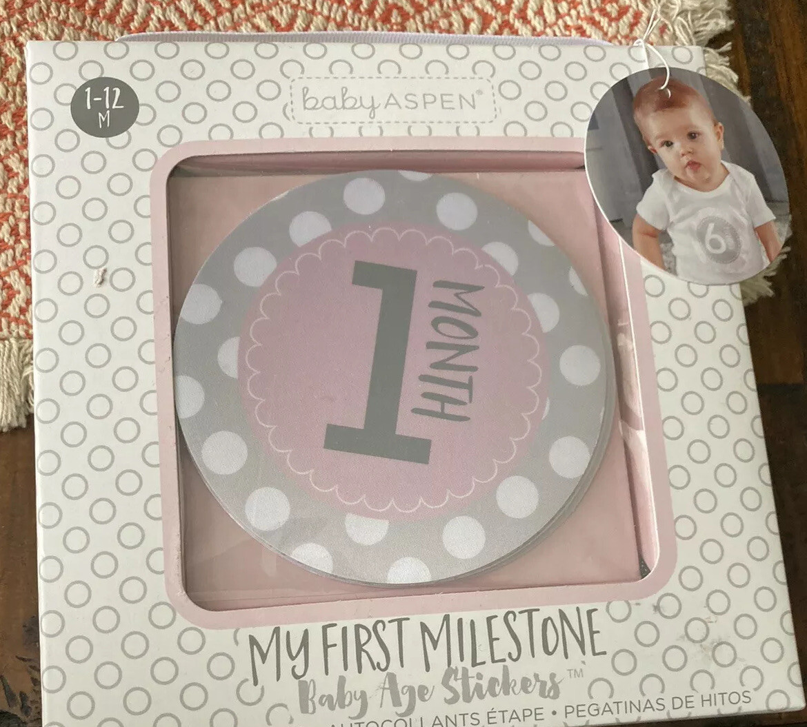 12 Month Babay Age Stickers . | eBay