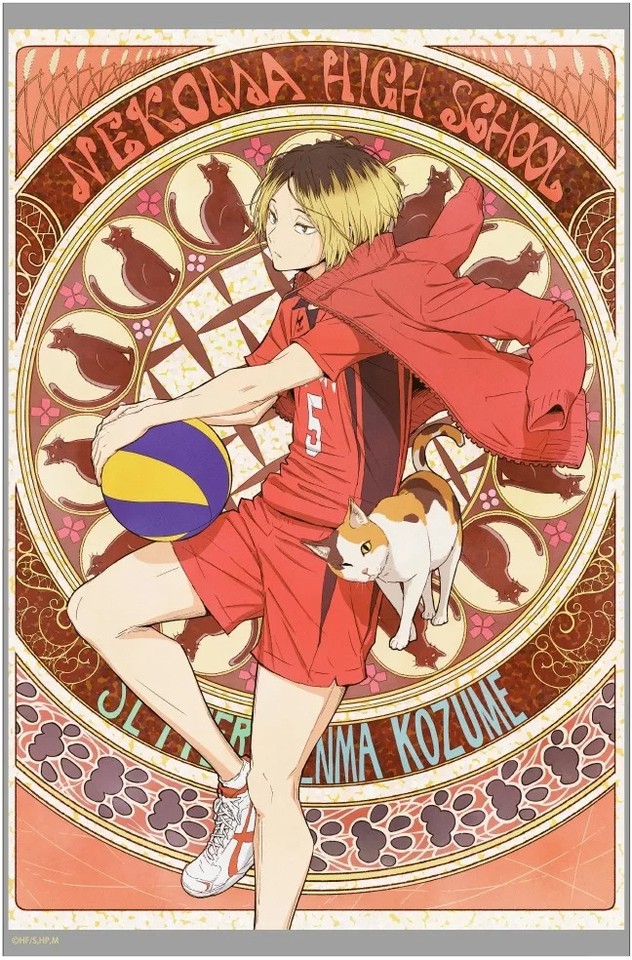 Acrylic stand/acrylic panel Kozume Kenma Original illustration acrylic ...