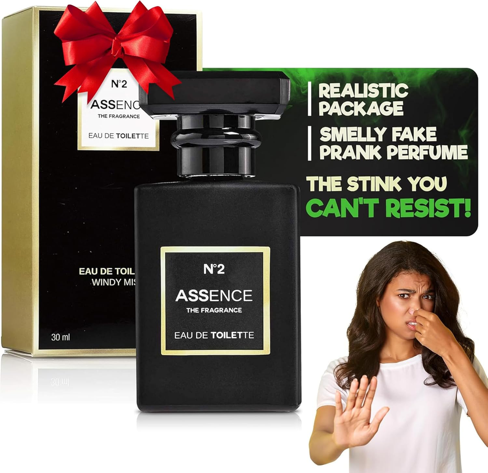 Prank Perfume - Hilarious Liquid Stink Spray Fragrance Bottle - Gag ...