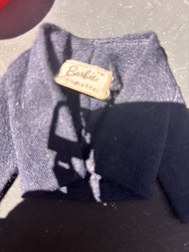 Barbie 1959 Commuter Set T.M. Hat Box Shoes Jewelry Complete #916 ...