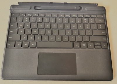 Microsoft Surface Pro Type Cover Keyboard for Pro 8/X Model 1864 w/ Pen ...