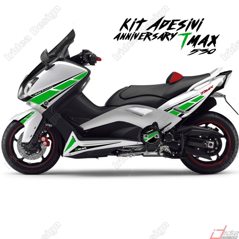 Stickers Anniversary Graphic Compatible Yamaha Tmax T-Max 530 2012-16 ...
