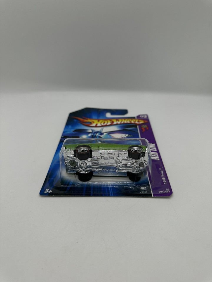 Hot Wheels Redline 1968 Chevy Nova. Rare,VHTF! '06 Red Line Series #03 ...