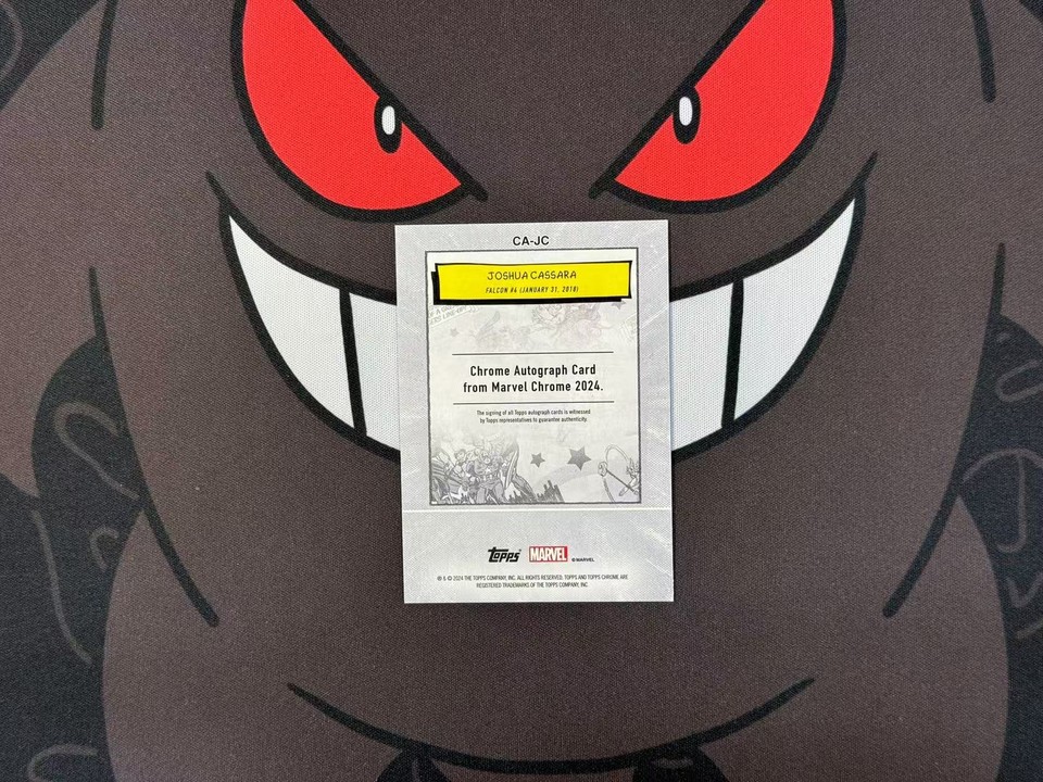 2024Topps Chrome Marvel Green Lave Refractor /99 JOSHUA CASSARA AUTO # ...